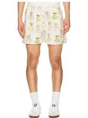 MARKET Teddy Tech Shorts - White