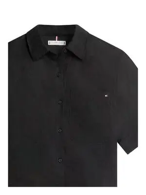 Tommy Hilfiger Patch-pocket Shirt - Black