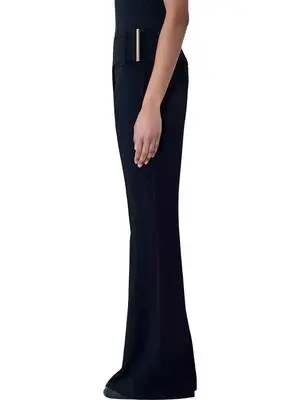 SPORTMAX Sportmax High-Waisted Flared Trousers