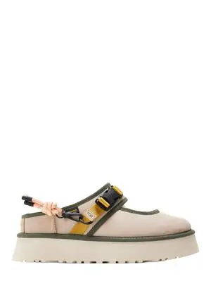 UGG Bea Sheepskin Platform Mary Jane Flats - Multi