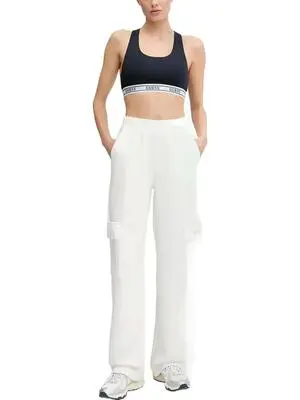 Guess GUESS USA Cargo-Pocket Track Pants White
