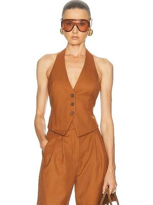 Ronny Kobo Lido Vest - Rust
