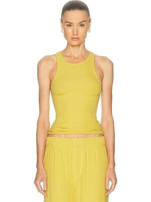 ETERNE Eterne High Neck Fitted Tank Top