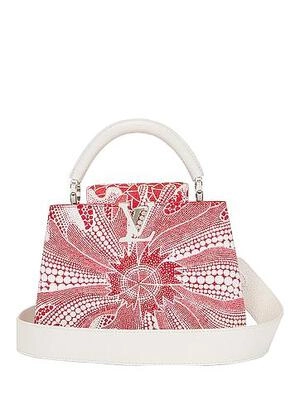 LOUIS VUITTON Capucines Mm Handbag - Red