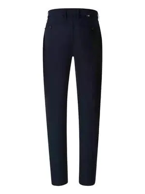Canali Belted Trousers - Blue