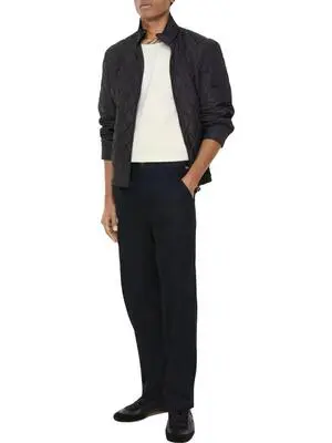 Burberry Cotton Twill Chinos - Blue