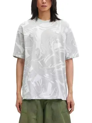 AAPE BY *A BATHING APE Patterned T-shirt - Grey