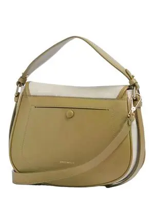COCCINELLE Buckle Detail Leather Tote Bag - Neutrals