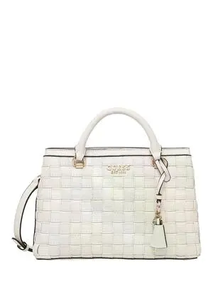 Guess Sandy Woven Tote Bag - Neutrals