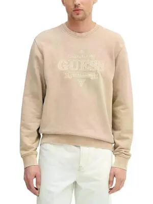 Guess Embroidered Sweatshirt - Neutrals
