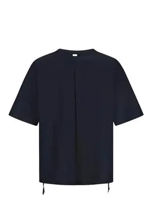 Herno Drawstring Hem T-shirt - Black