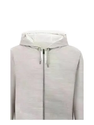 Herno Zip-up Hooded Jacket - Neutrals