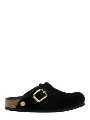 BIRKENSTOCK Birkenstock Boston Big Buckle Mules Black