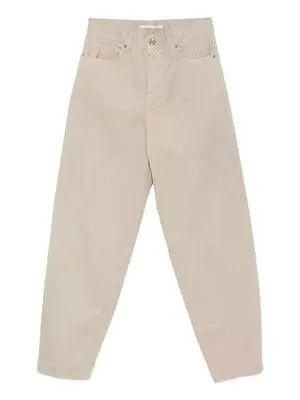 BRIGLIA 1949 Logo-label Trousers - Neutrals