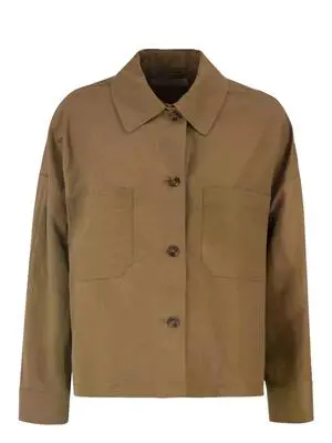 Max Mara Chest Pocket Shirt Jacket - Brown