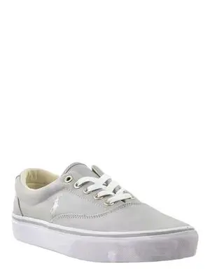 Polo Ralph Lauren Keaton Logo Detail Lace Up Sneakers - Grey