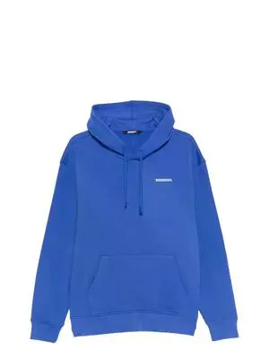 Rossignol Logo-print Drawstring Hoodie - Blue