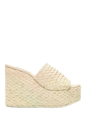 Casadei Suncity Wedge Sandals - Neutrals