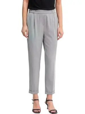 BENETTON Elasticated Waistband Trousers - Grey