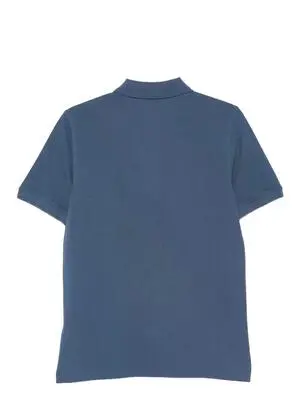 K-WAY Vinnie Logo Piqué Polo Shirt - Blue