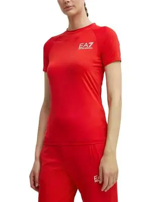 EA7 Crew-neck T-shirt - Red
