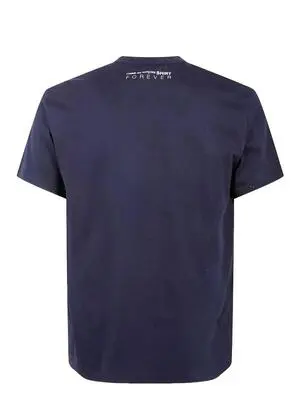 Comme Des Garçons Crewneck T-shirt Blue
