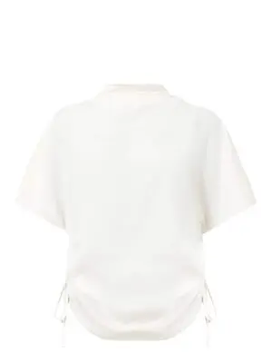 ALLSAINTS Leslie Draped Top - White