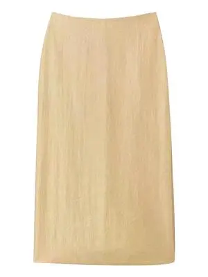 TWINSET TWINSET Laminated-Effect Midi Skirt