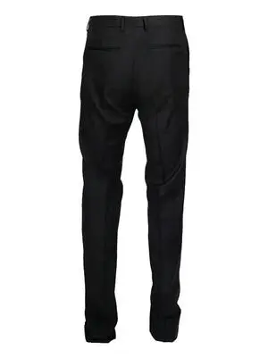 Valentino Garavani Cuffed-hem Trousers - Black