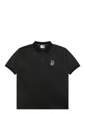 AAPE BY *A BATHING APE Logo-patch Polo Shirt - Grey