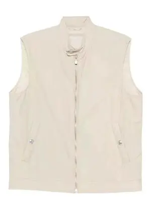 Eleventy Side-pocket Gilet - Neutrals