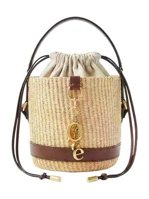 Chloé Embellished Bucket Bag - Neutrals