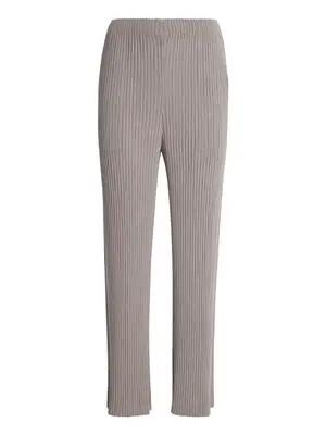 ISSEY MIYAKE Issey Miyake Pleated Straight Leg Trousers