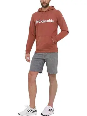 Columbia Logo-print Hoodie - Brown