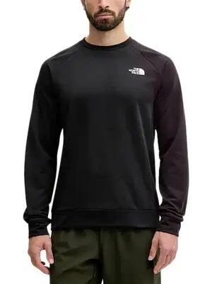 The North Face Reaxion 2.0 Logo Crew-neck Sweatshirt - Black