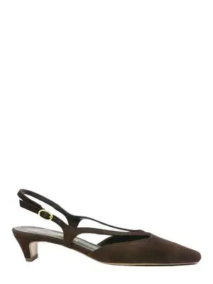 BIANCADI Slingback Pumps - Brown