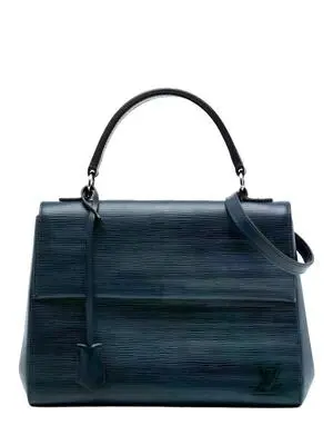 LOUIS VUITTON Epi Leather Cluny Bb Satchel - Blue