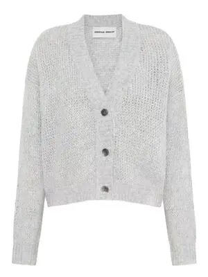 EMERSON RENALDI Buttoned V-neck Cardigan - Grey