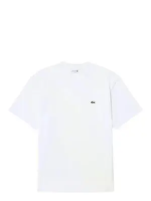 Lacoste Embroidered-logo T-shirt - White