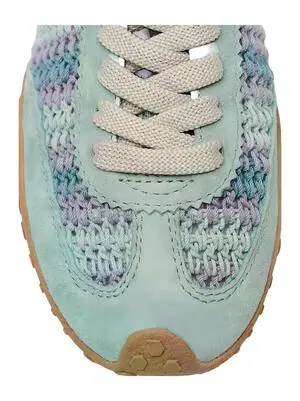 HOFF Hoff Woven Lace-Up Sneakers Blue