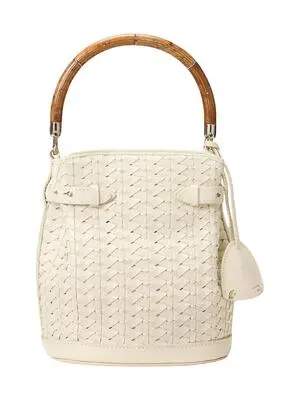 Ralph Lauren Small Leather The Bucket Bag - Neutral