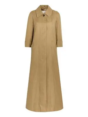 Dries Van Noten Cotton Trench Coat - Camel