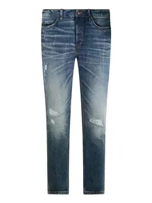 BOSS Ripped Denim Jeans - Blue