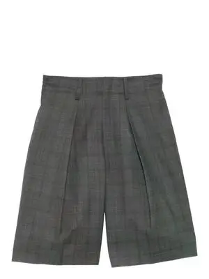 LESS Tailored Pleated Shorts - Grey
