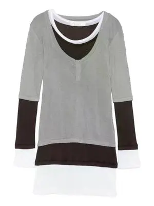 Gimaguas Gemma Layered Mini Dress - Grey