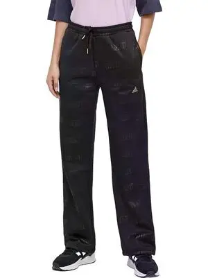 Adidas Monogrammed Logo Trousers - Black