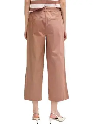 JOOP! Belted Cropped Trousers - Neutrals