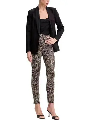 MORGAN Leopard-print Jeans - Neutrals