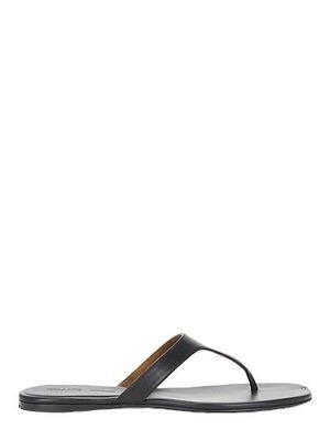 Khaite Archer Thong Sandal - Black