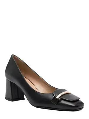 SERGIO MORETTI FIRENZE Square-toe Pumps - Black